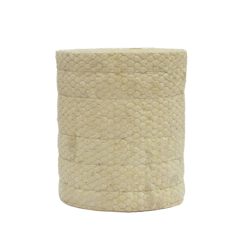Wire Meshed Rock Wool Felt For External Wall, Roofing And Floating Floor