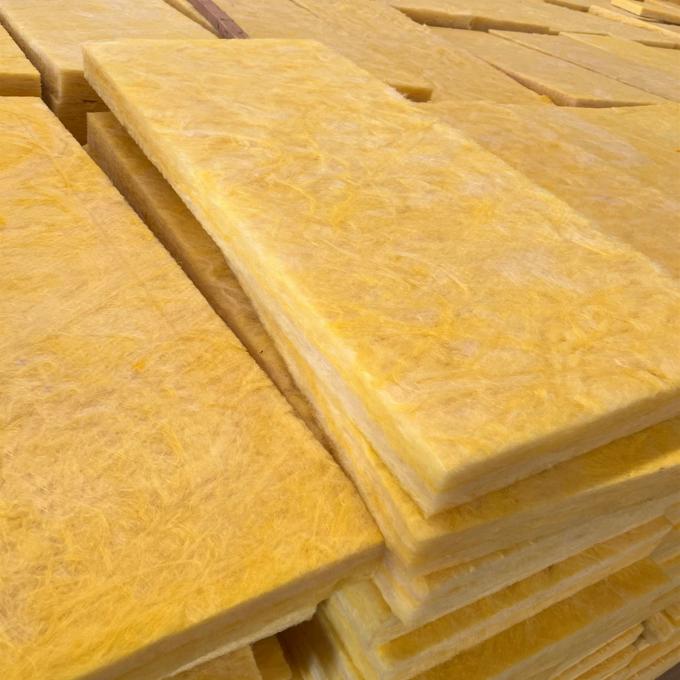 Glass Wool Batts Insulation Plate / Sheet / Panel Thermal Insulation ...