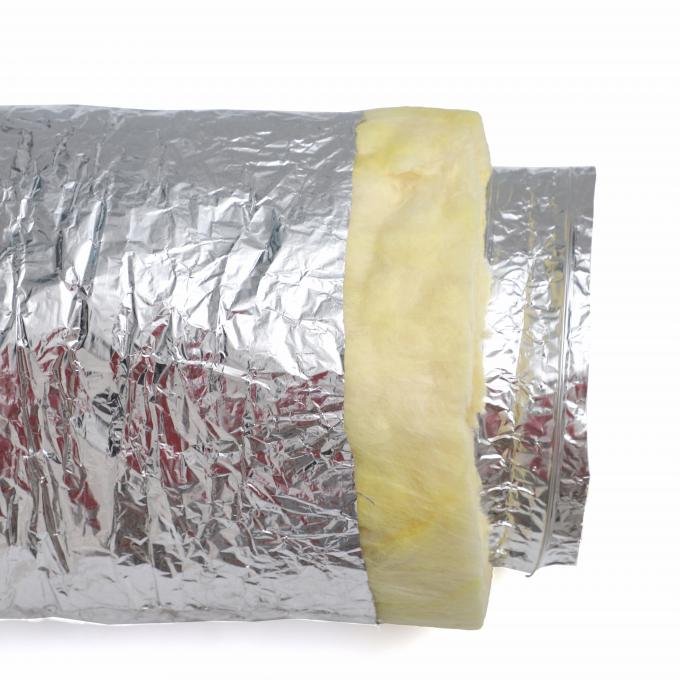 Aluminium / Polyester Film Laminated Core Insulated Flexible Duct 25 - 50mm